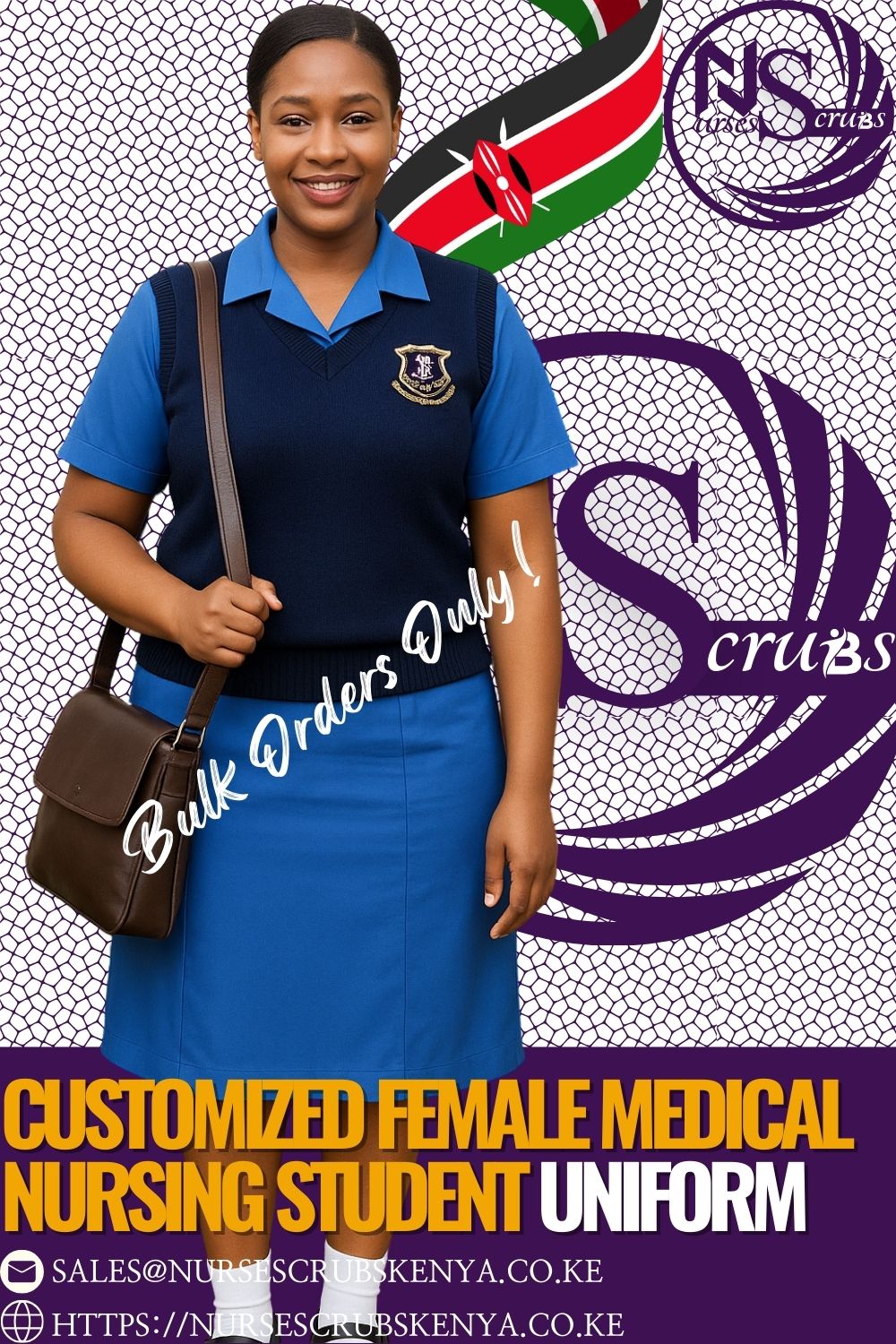 Medical students nursing uniforms Kenya - Nurses Scrubs Kenya