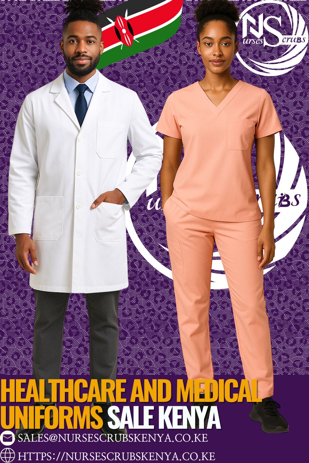 Healthcare and Medical Uniforms Seller Kenya - Nurses Scrubs Kenya