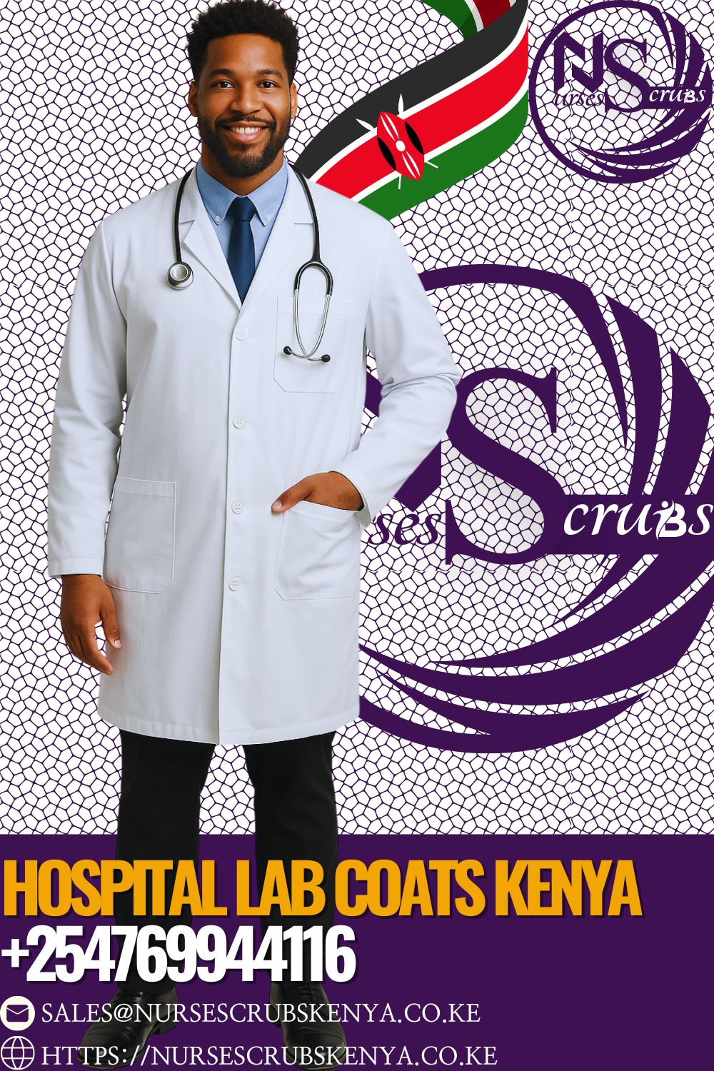 Hospital Lab Coats Kenya - Nurses Scrubs Kenya