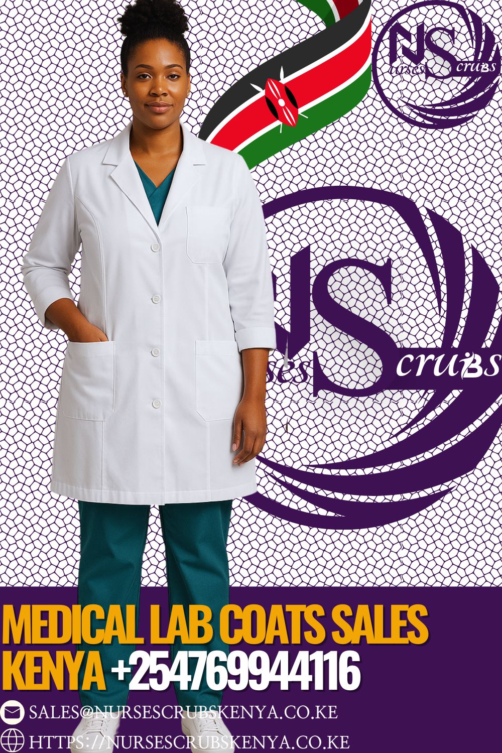 Medical Lab coats - Nurses Scrubs Kenya