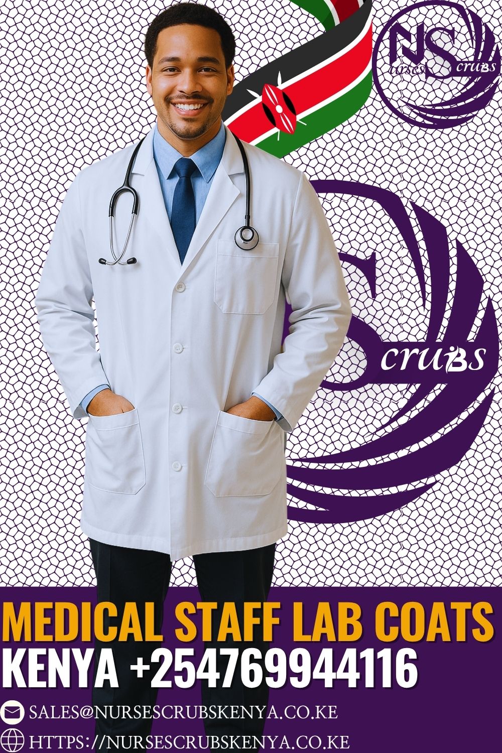 Medical Staff Lab Coats Nairobi - Nurses Scrubs Kenya