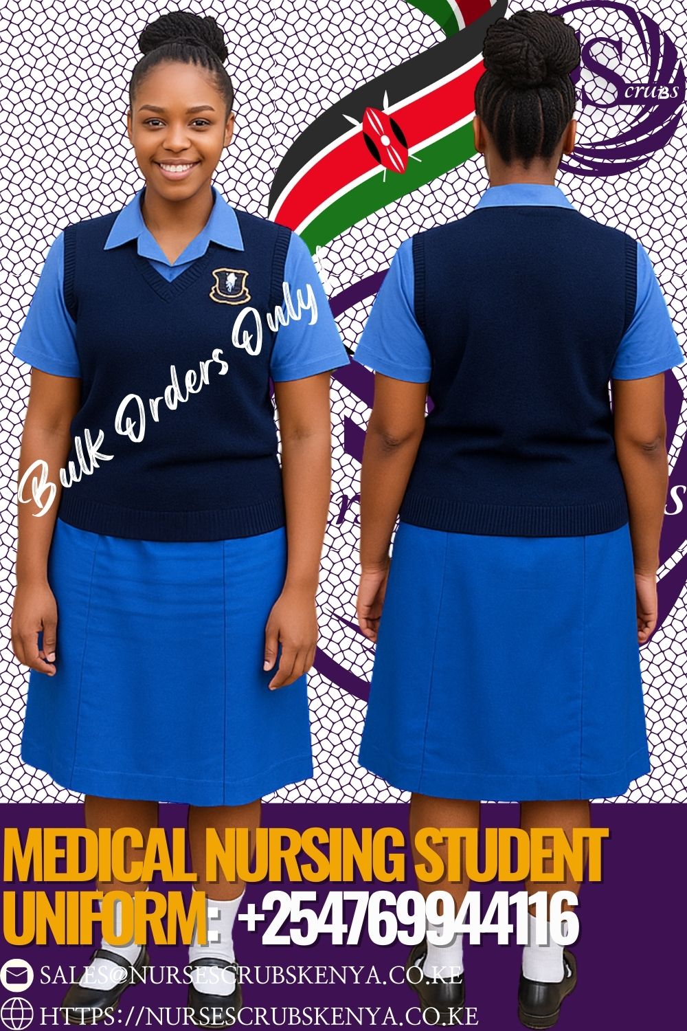 Medical students nursing uniforms Kenya - Nurses Scrubs Kenya