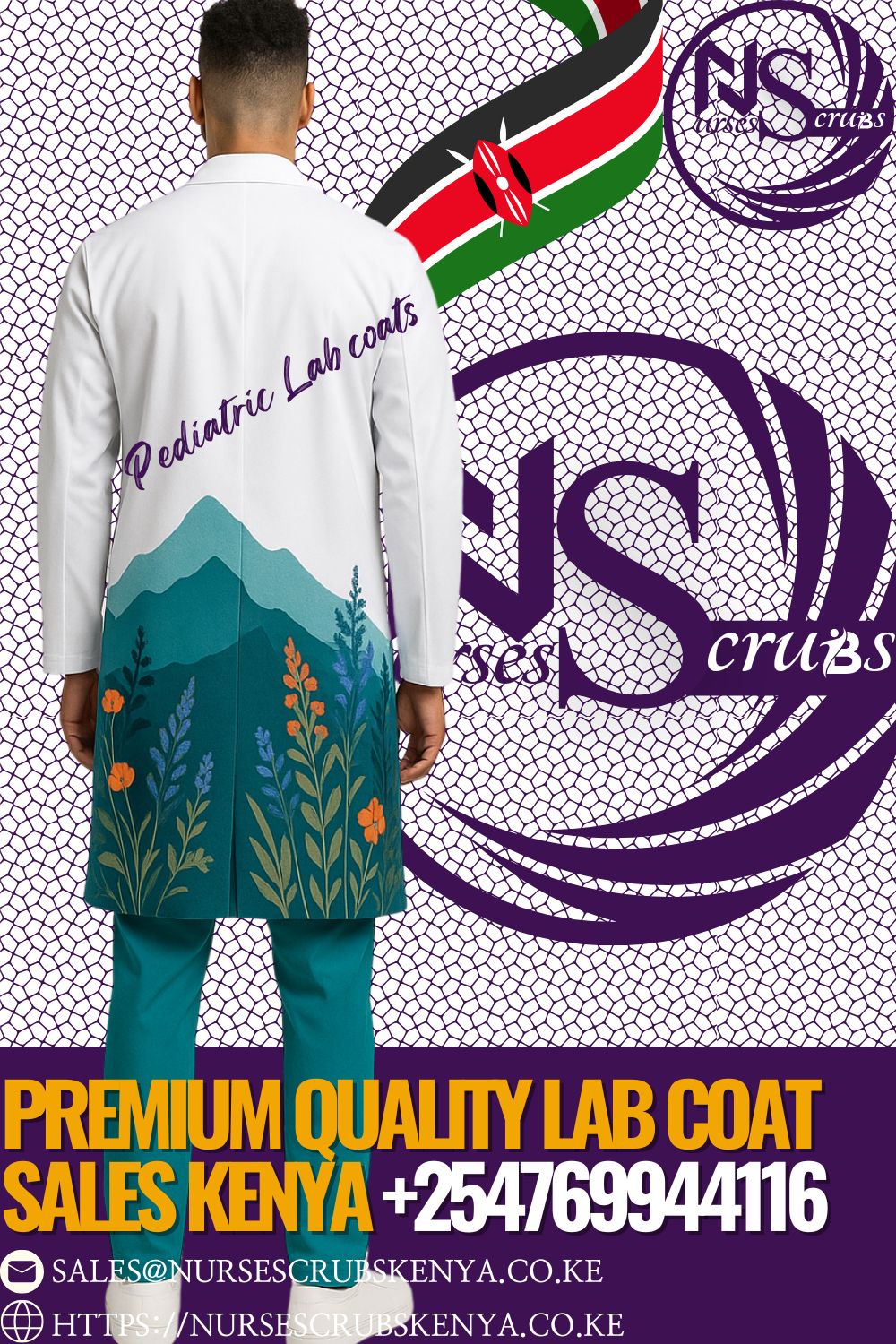 Premium Quality Lab coat Sales Kenya - Nurses Scrubs Kenya