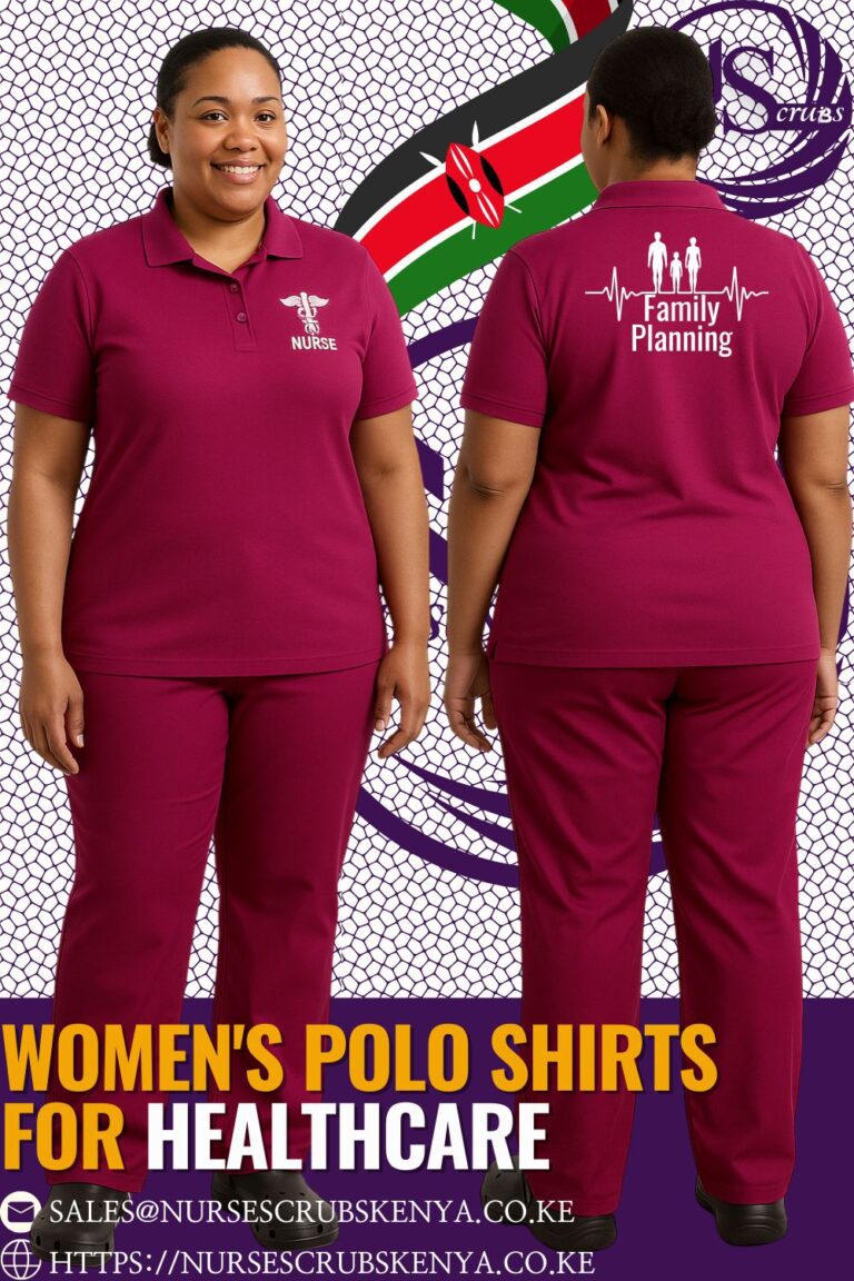 Women's Polo Shirts for Healthcare - Nurses Scrubs Kenya