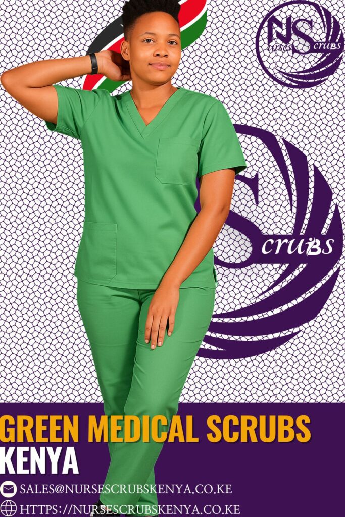Green Medical Scrubs Kenya - Nurses Scrubs Kenya