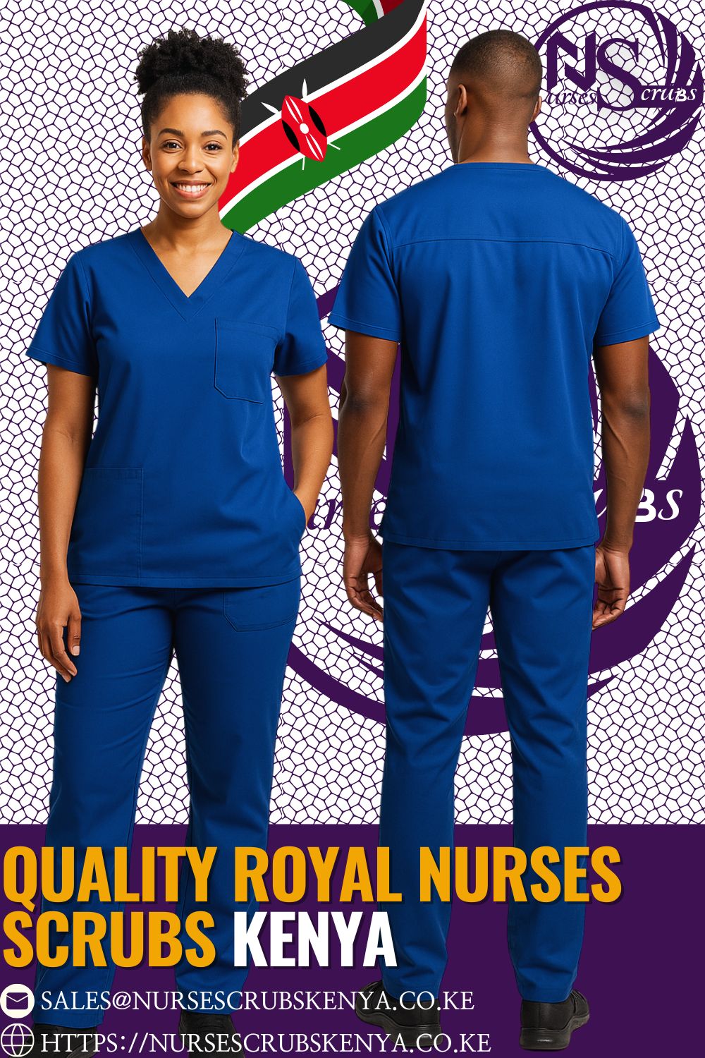 Royal Nurses Scrubs - Nurses Scrubs Kenya
